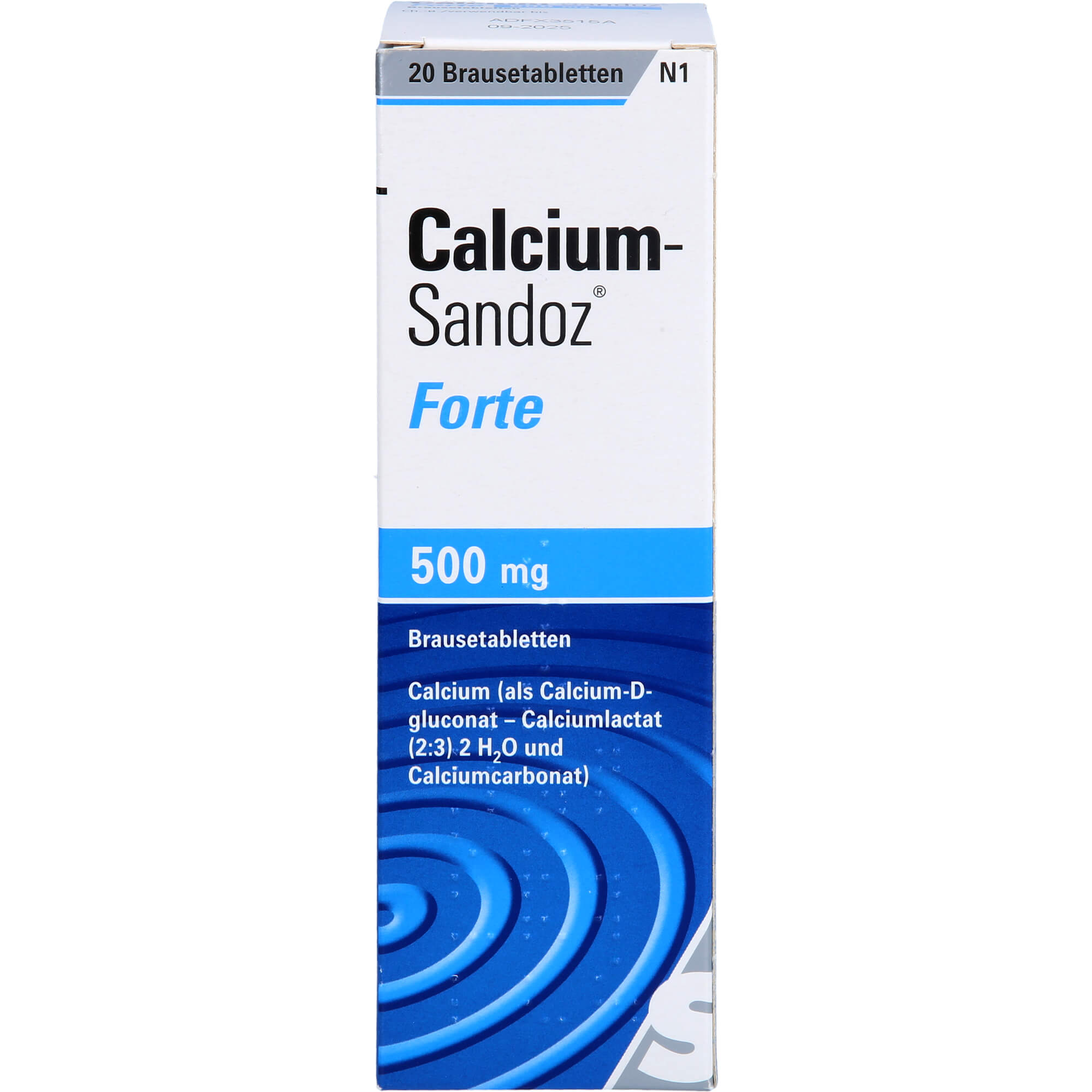 Calcium-Sandoz forte Brausetabletten, 20.0 St. Tabletten