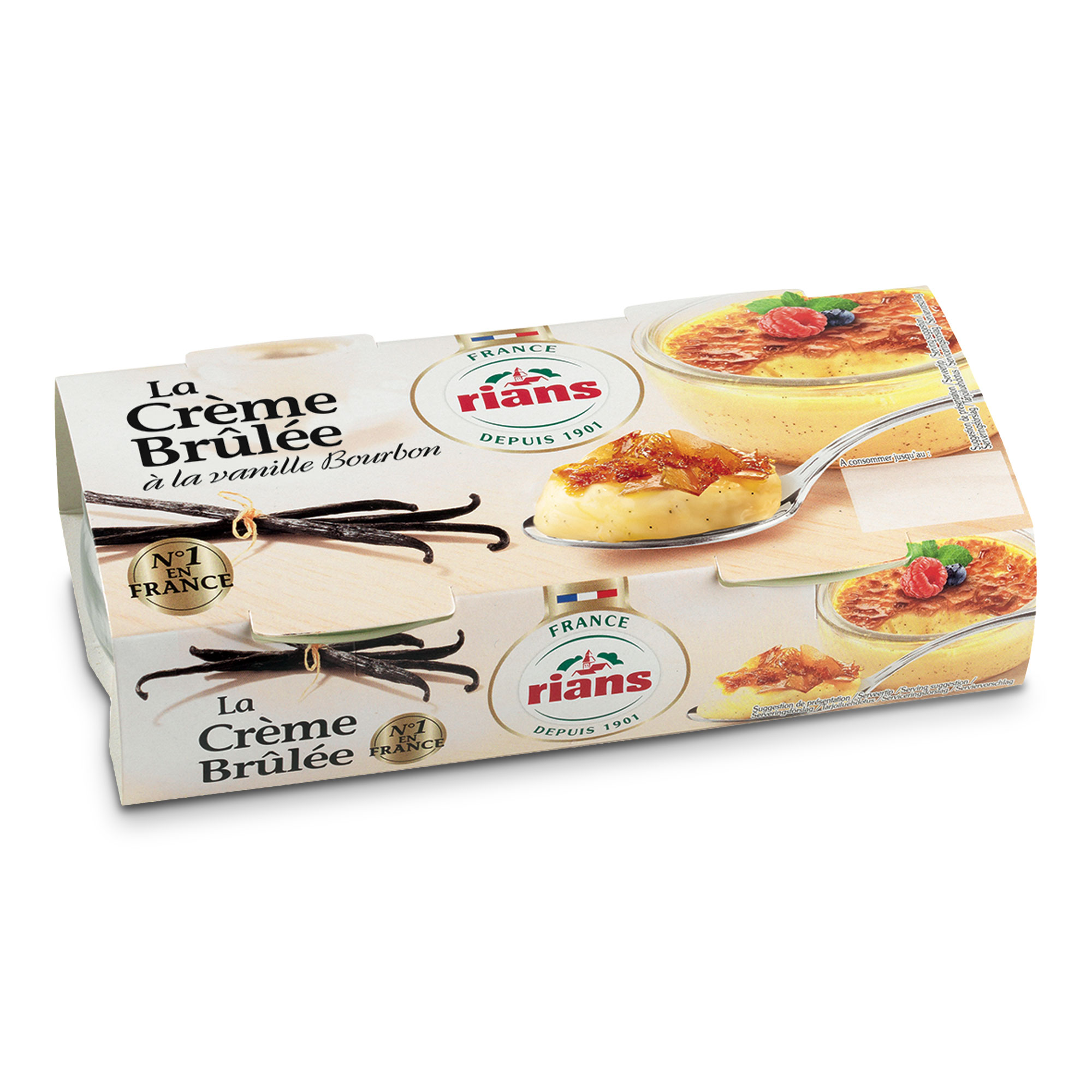 Rians Crème Brûlée mit Bourbon Vanille