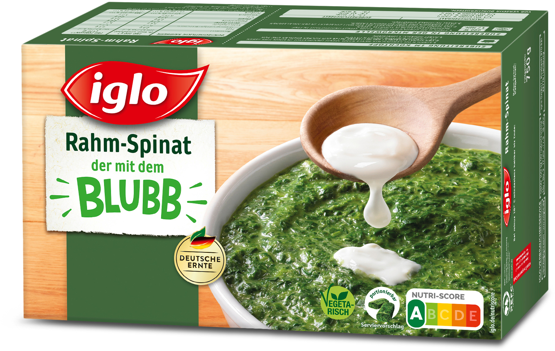 Iglo Rahmspinat Minis