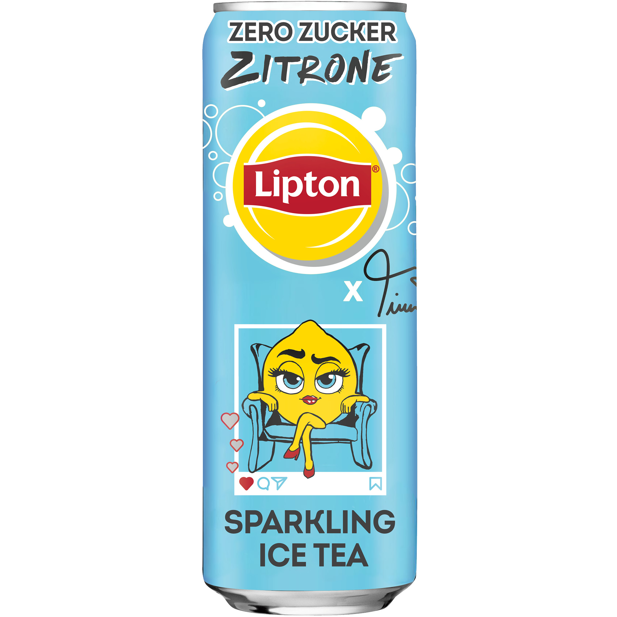 Lipton Ice Tea Sparkling Zitrone Zero Dose (EINWEG)
