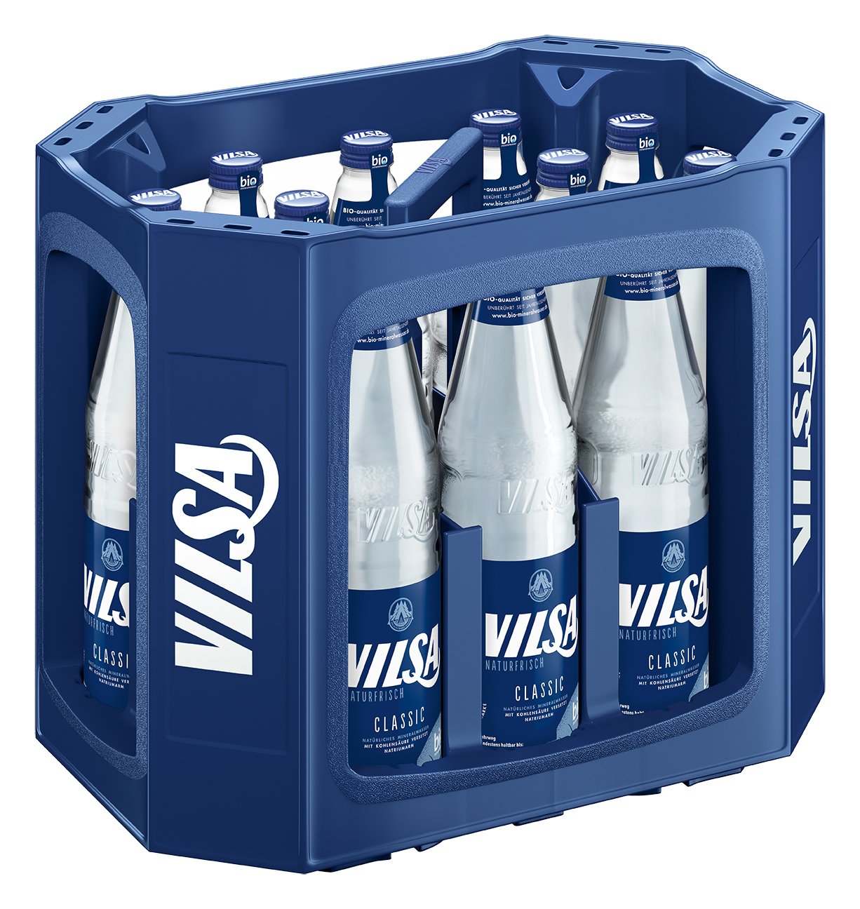 Vilsa BIO Classic Kiste 12x0,70 l Glas (MEHRWEG)