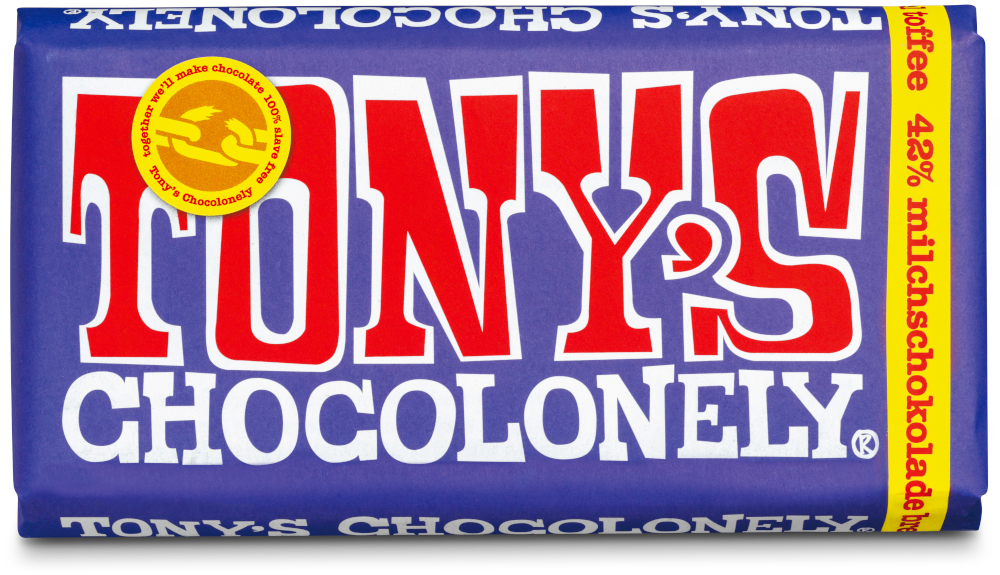 Tony’s Chocolonely Vollmilch Brezel und Toffee