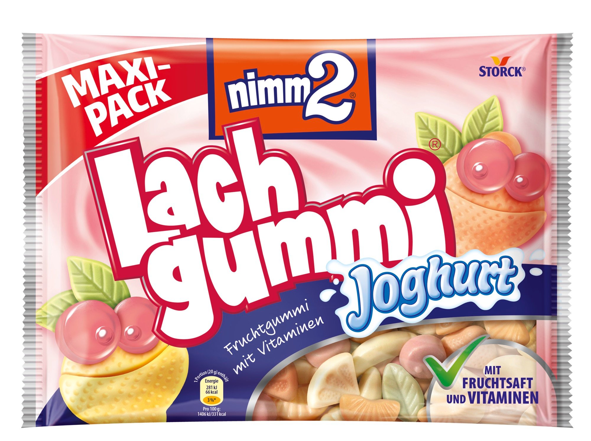 nimm2 Lachgummi Frucht & Joghurt Maxi Pack